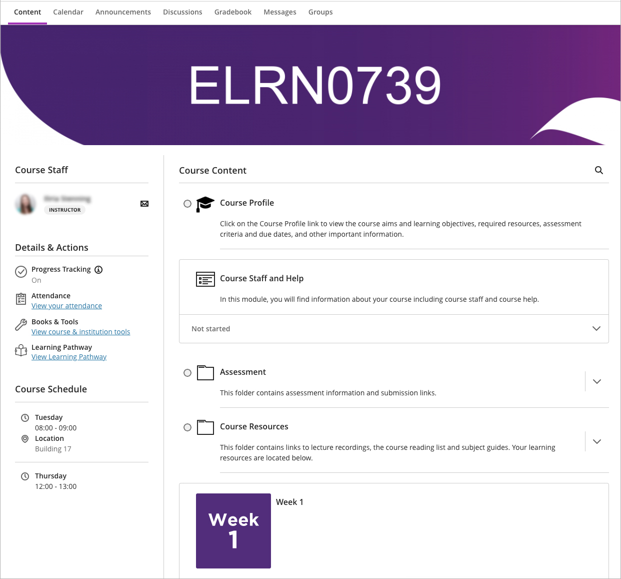 Ultra Courses Activation Project - eLearning - University of Queensland